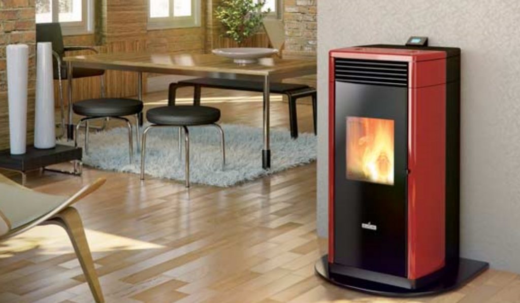 Ravelli Elena Freestanding Pellet Fire - The Heatstore