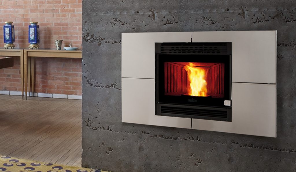 Ravelli Camino Insert Pellet Fire - The Heatstore